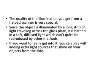 Camera vs scanner | PPTX