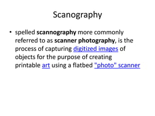 Camera vs scanner | PPTX