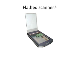 Camera vs scanner | PPTX