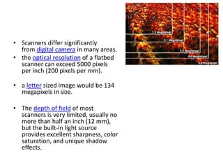 Camera vs scanner | PPTX