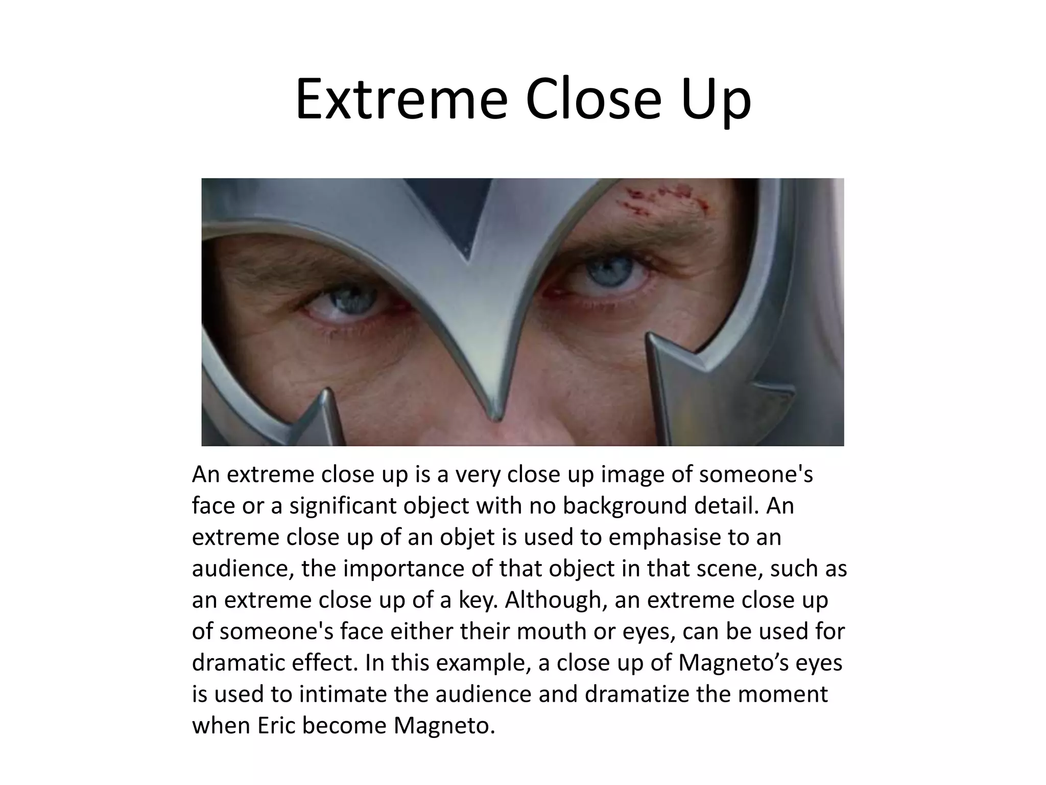 Camera work shot reference | PPTX | Video Production | Content Production