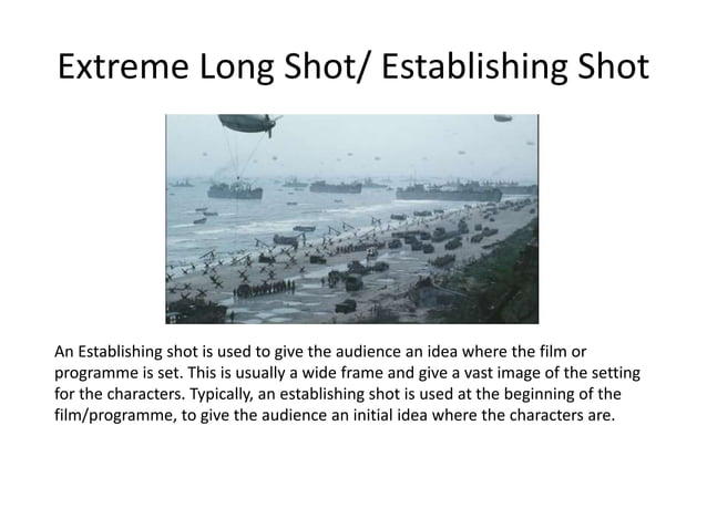 Camera work shot reference | PPTX