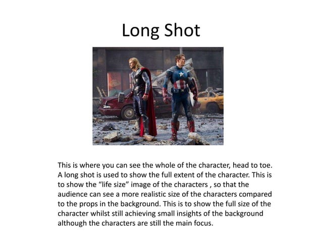 Camera work shot reference | PPTX