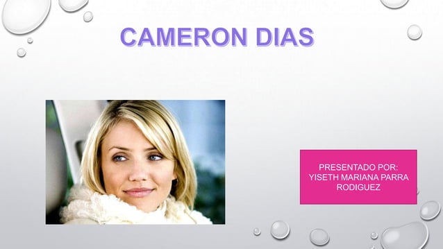 Cameron diaz | PPTX