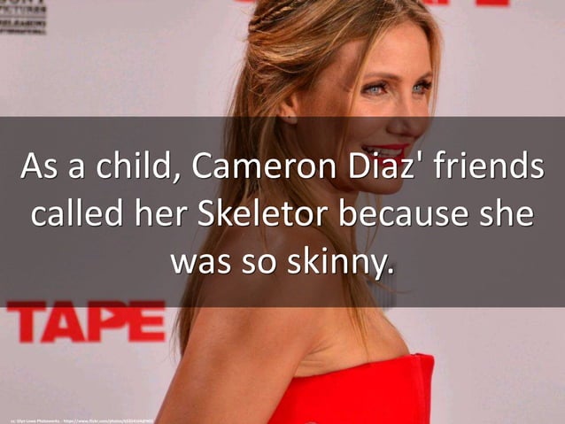 Cameron Diaz Facts And Her Unusual Links To Britney Spears And Zoella Ppt