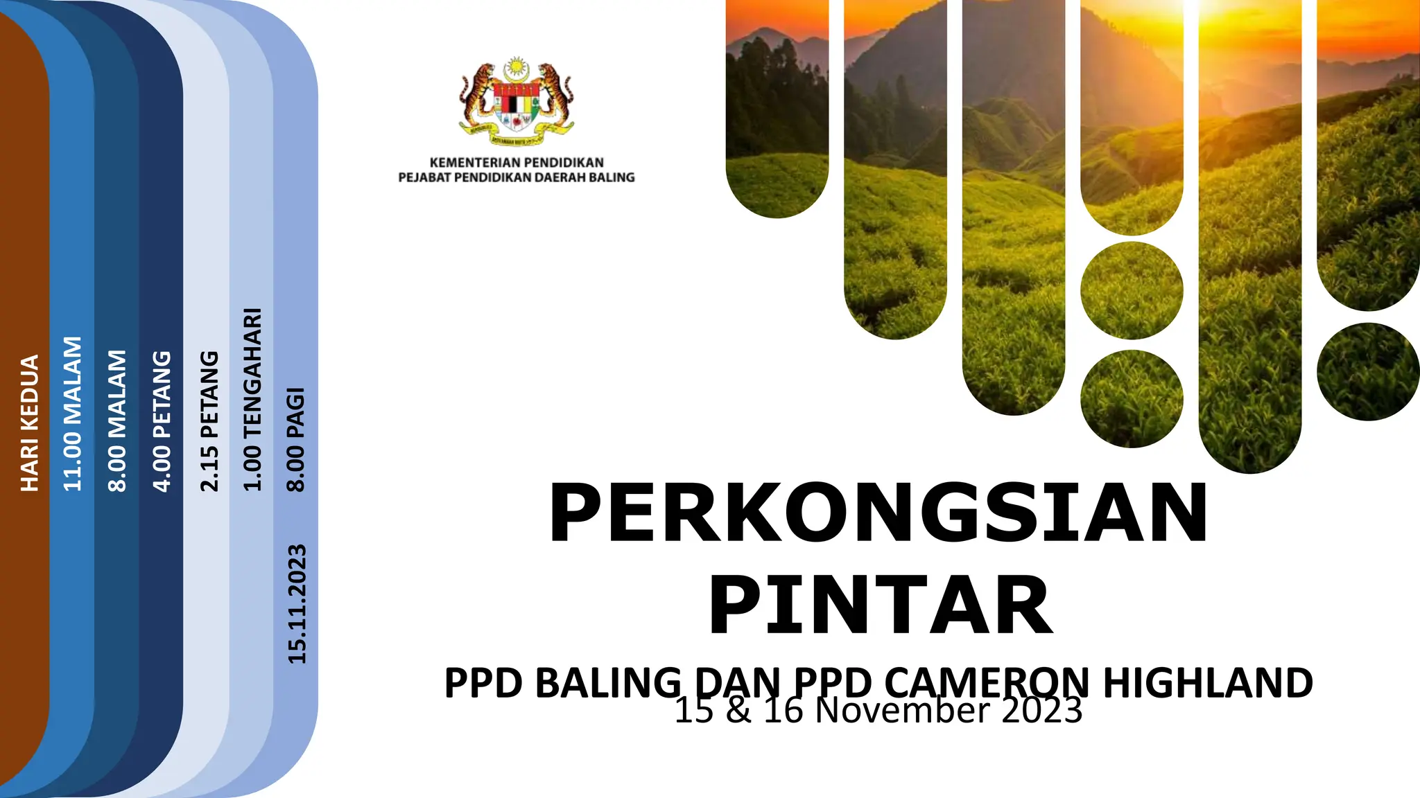 ITENERARI LAWATAN SAMBIL BELAJAR KE CAMERON HIGHLAND TRAVEL | PPTX