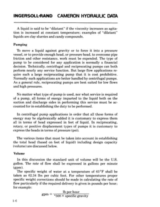 Cameron hydraulic data 16th ed | PDF