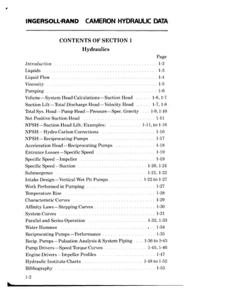 Cameron hydraulic data 16th ed | PDF