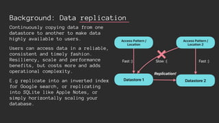 Reliable Data Replication by Cameron Morgan | PDF