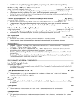 Cameron Ormiston CV | PDF