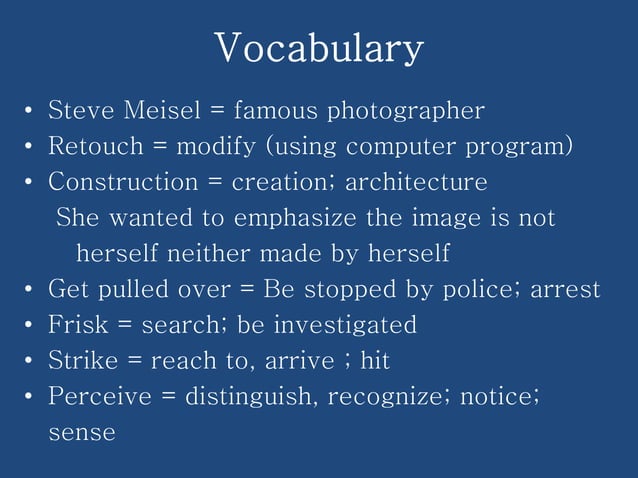 Cameron russell looks aren't everything | PPT
