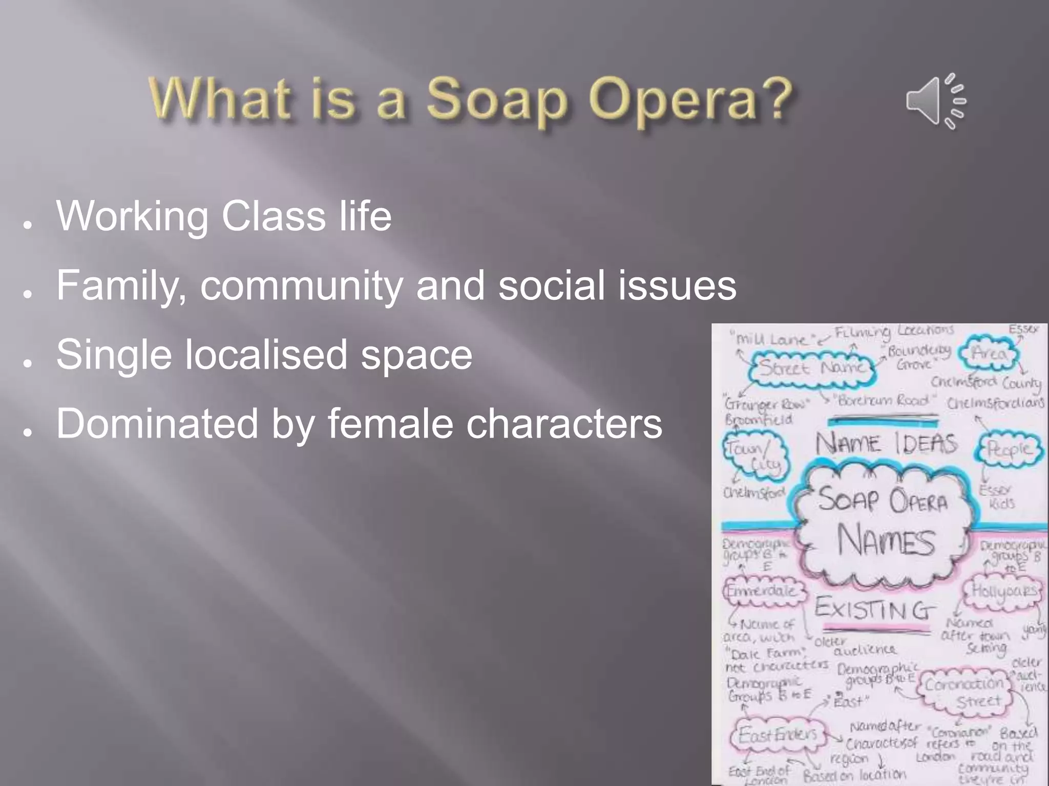 Cameron wingate soap opera presentation | PPT