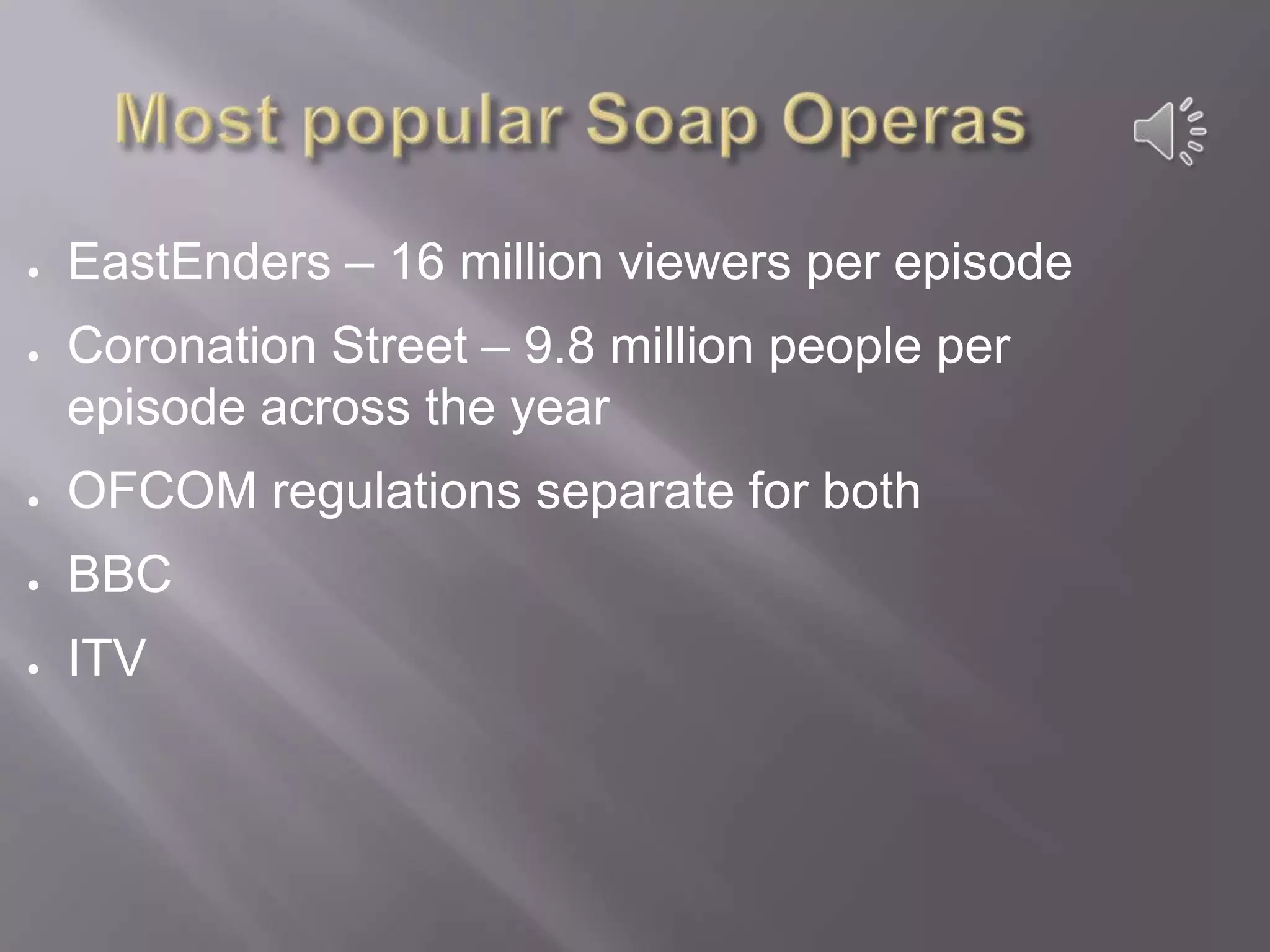 Cameron wingate soap opera presentation | PPT
