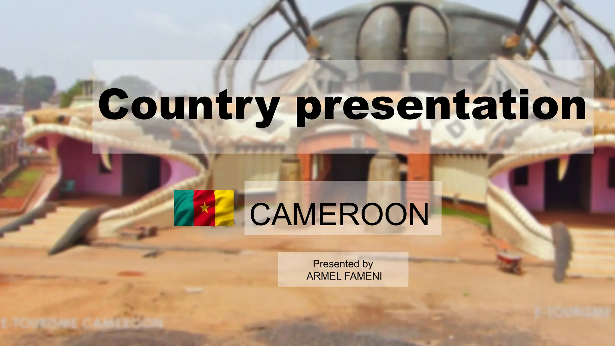 Camerron is one of west african country that is rich in culture and ...