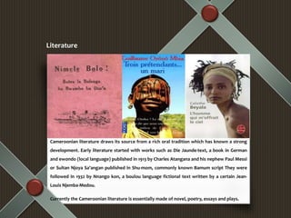 Cameroon cultural legacy | PPT