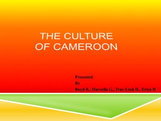 Cameroon powerpoint updated | PPTX