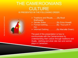 Cameroon powerpoint updated | PPTX