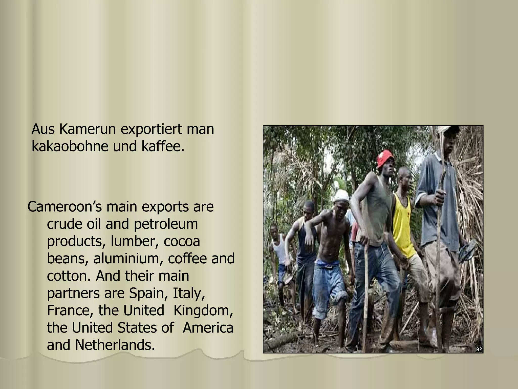 Cameroon Presentation Ed | PPT