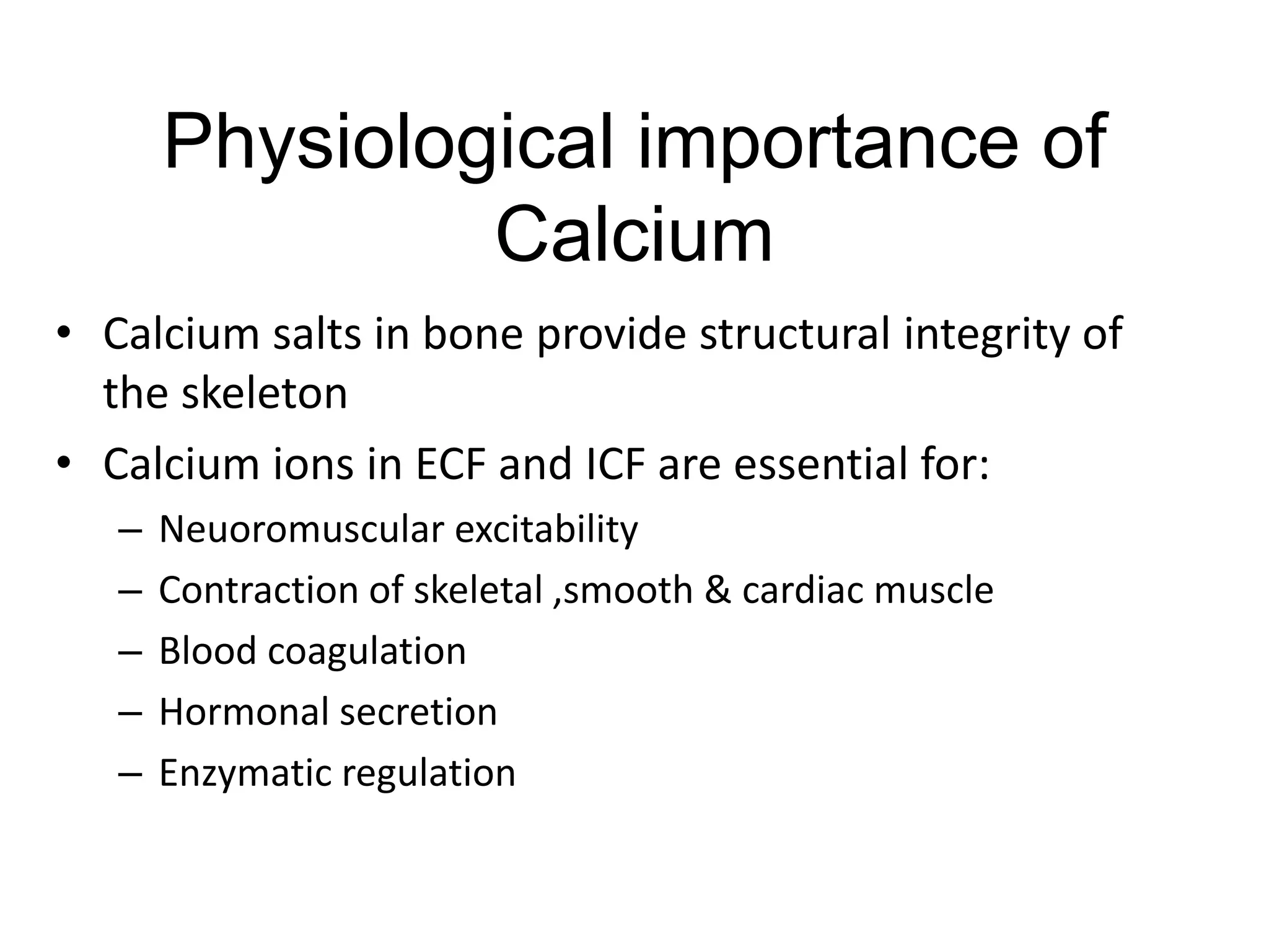 Ca metabolism and bone physiology | PPT