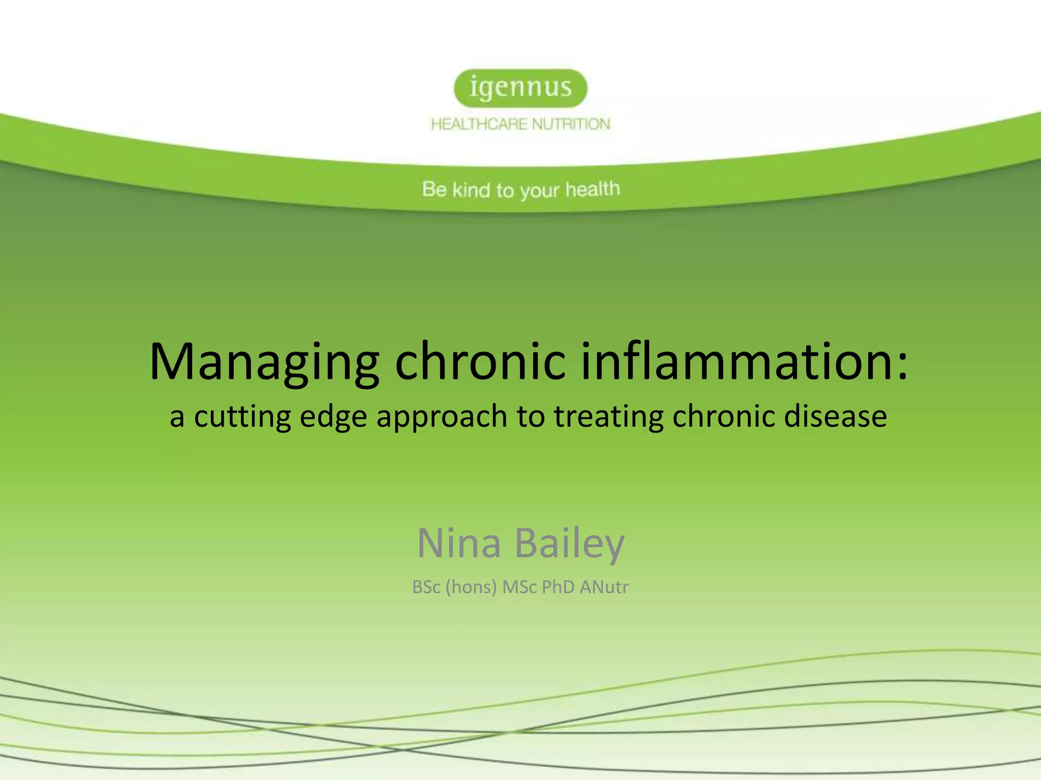 Managing Chronic Inflammation | PPTX