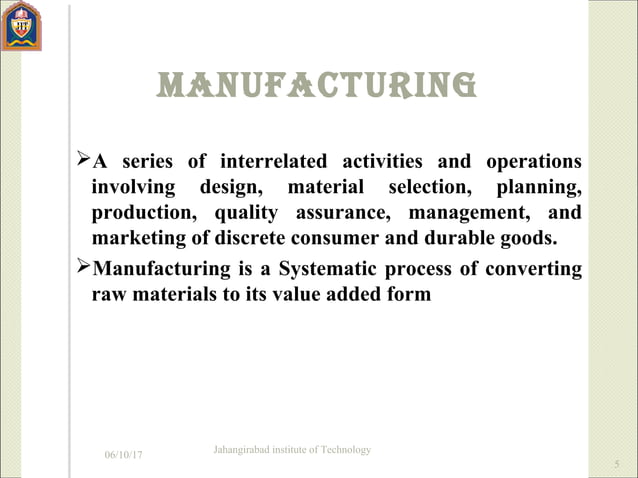 Computer aided manufacturing | PPT