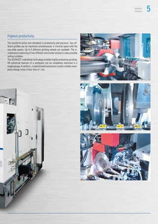 Schaudt CNC Camshaft Grinder - Latest Brochure from United Grinding | PDF