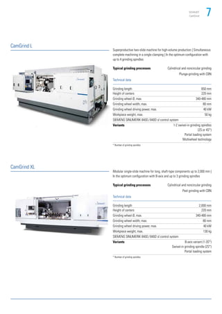 Schaudt CNC Camshaft Grinder - Latest Brochure from United Grinding | PDF