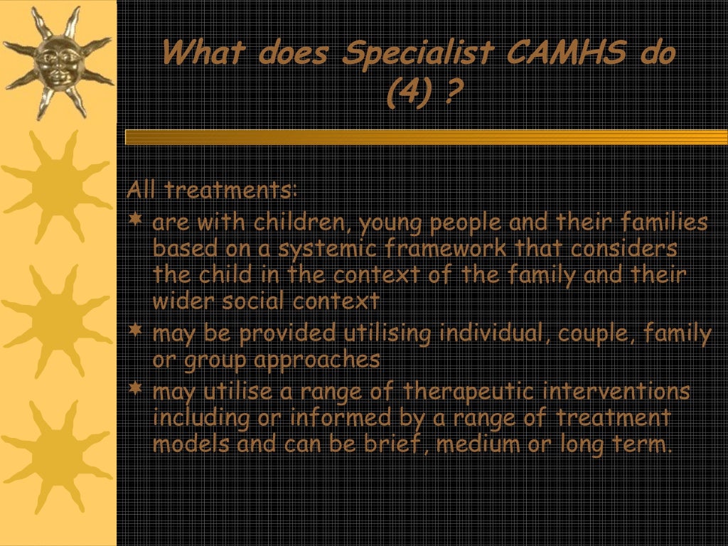 Camhs Introduction