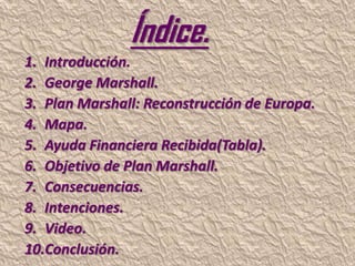 Camila fernandez plan marshall | PPTX