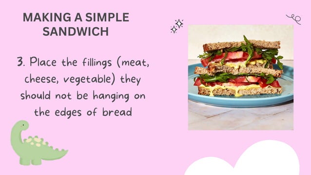 Guidelines in Preparing Sandwich Grade 9 | PPTX