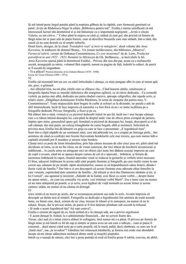 Camil Petrescu Patul Lui Procust | DOC