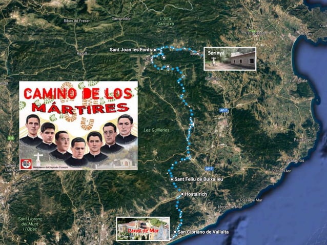 Camino de los mártires.ppt