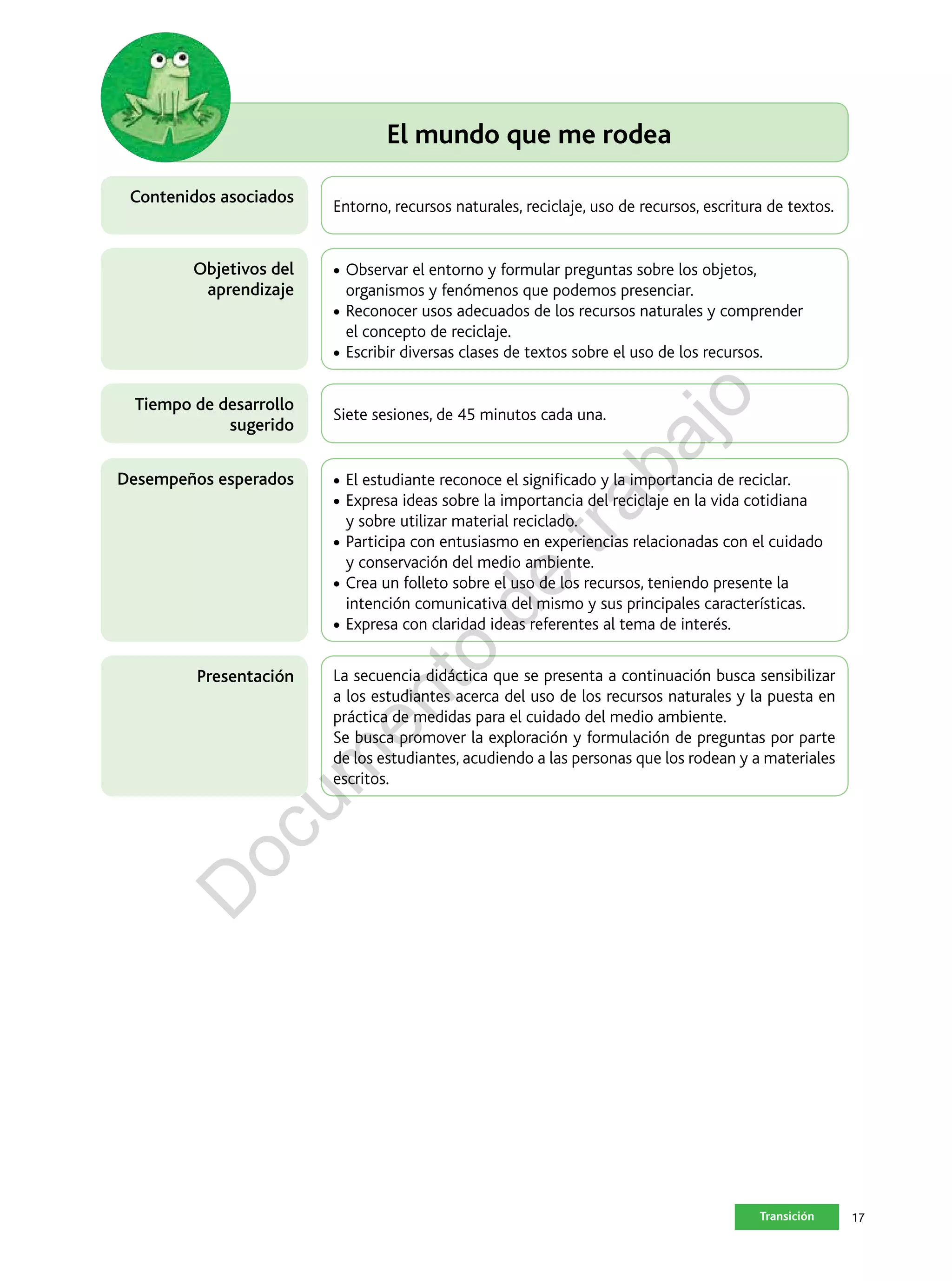 Caminos de lectura y escritura grados transicion 1 | PDF