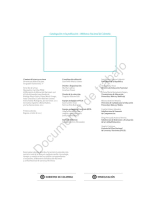 Caminos de lectura y escritura grados transicion 1 | PDF