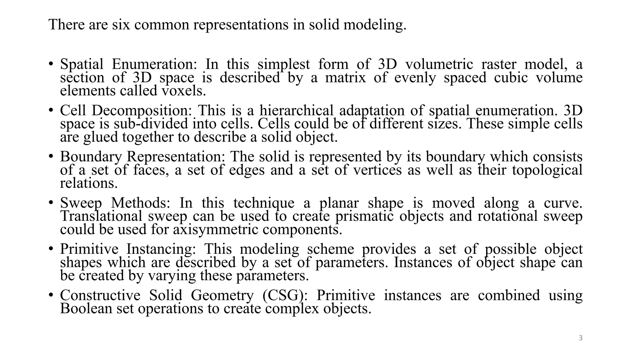Solid Modeling Schemes CAM | PDF