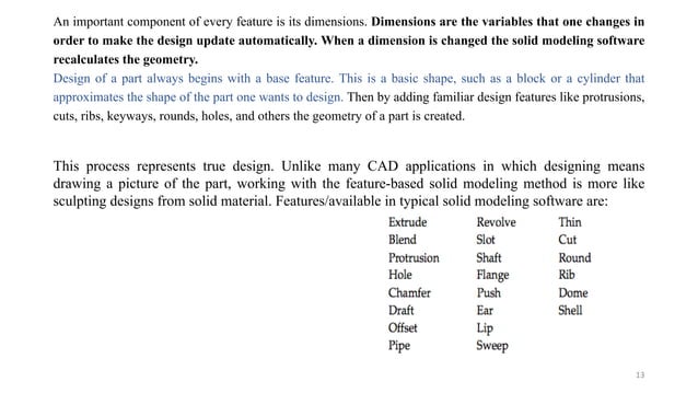 Solid Modeling Schemes CAM | PDF | 3-D Graphics | Computer Software and ...