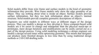 Solid Modeling Schemes CAM | PDF