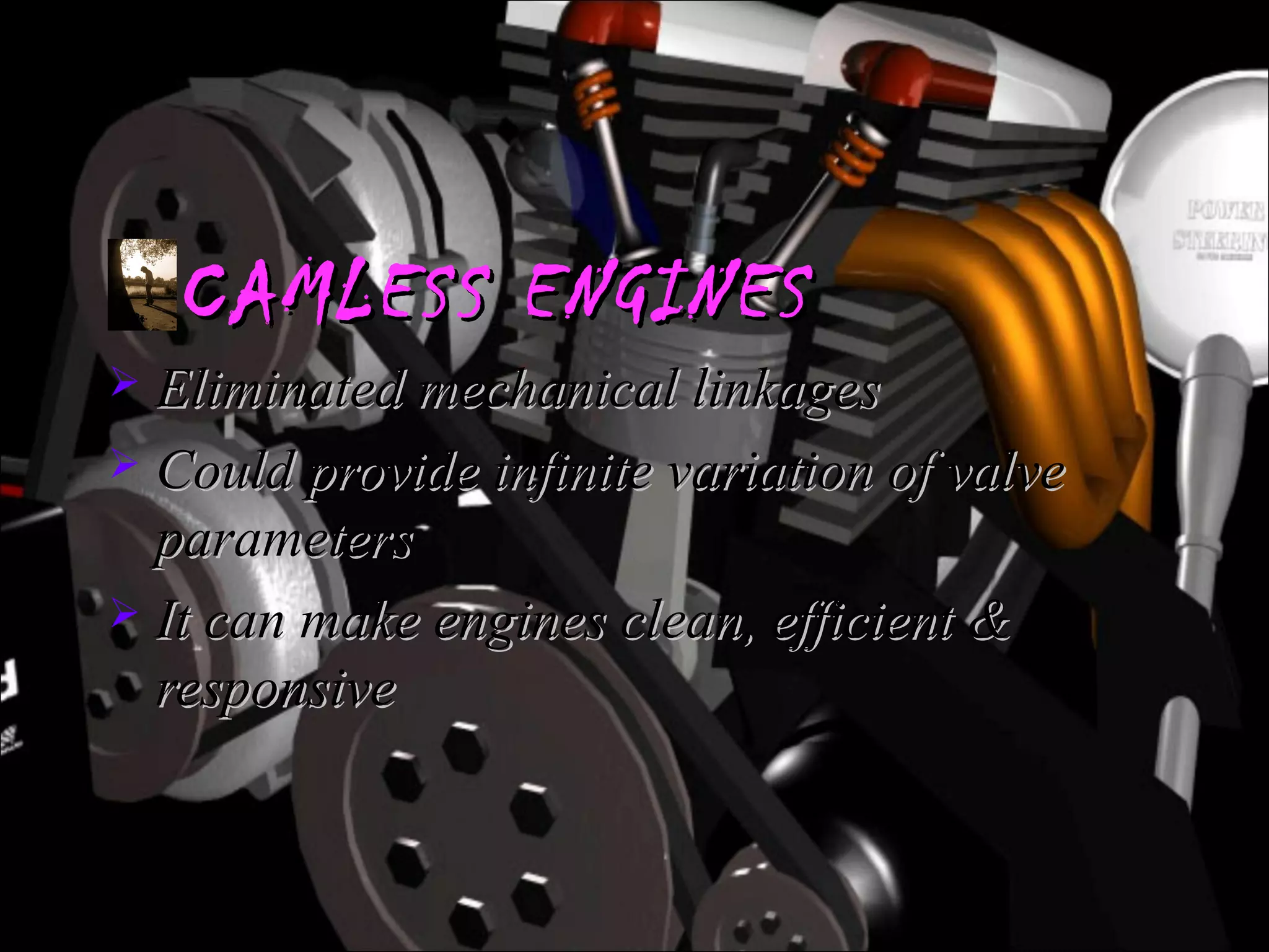 Camless engines | PPT