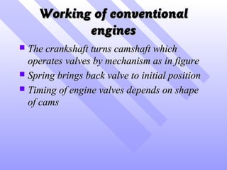 Camless engines | PPT