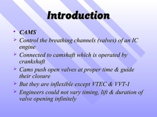 Camless engines | PPT