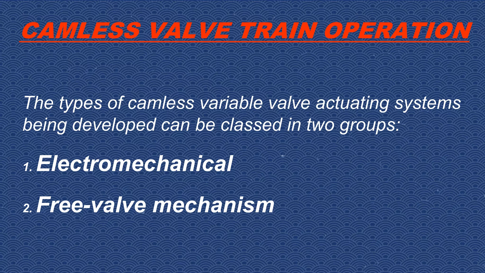 Koenigsegg cam-less engine | PPTX