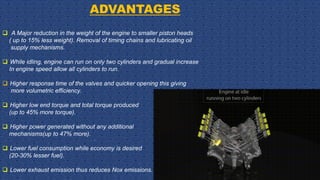 Koenigsegg cam-less engine | PPTX