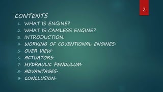 CAMLESS ENGINE | PPTX