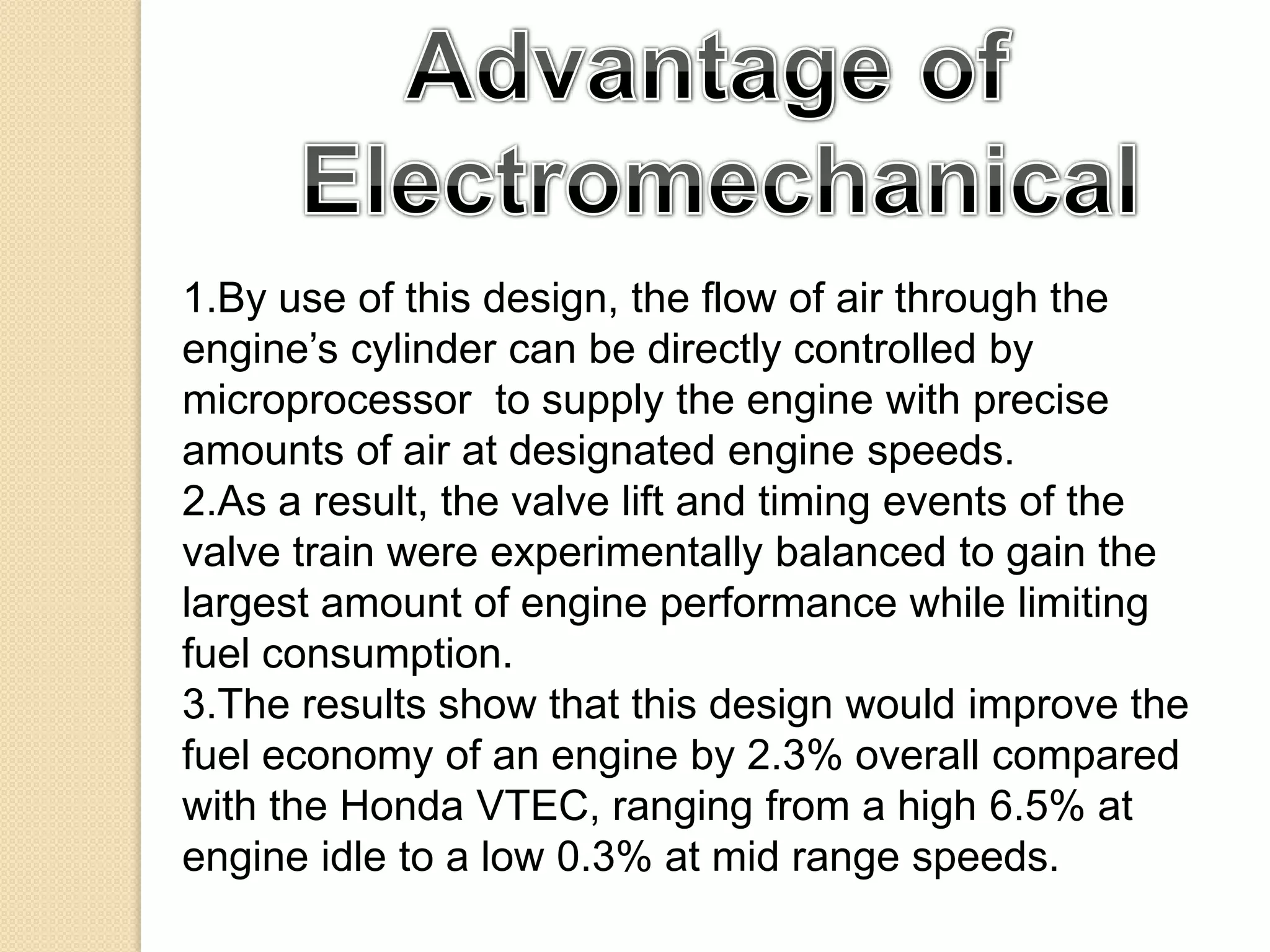 Camless engine by Royal Madan & Vivek Kumar | PPT