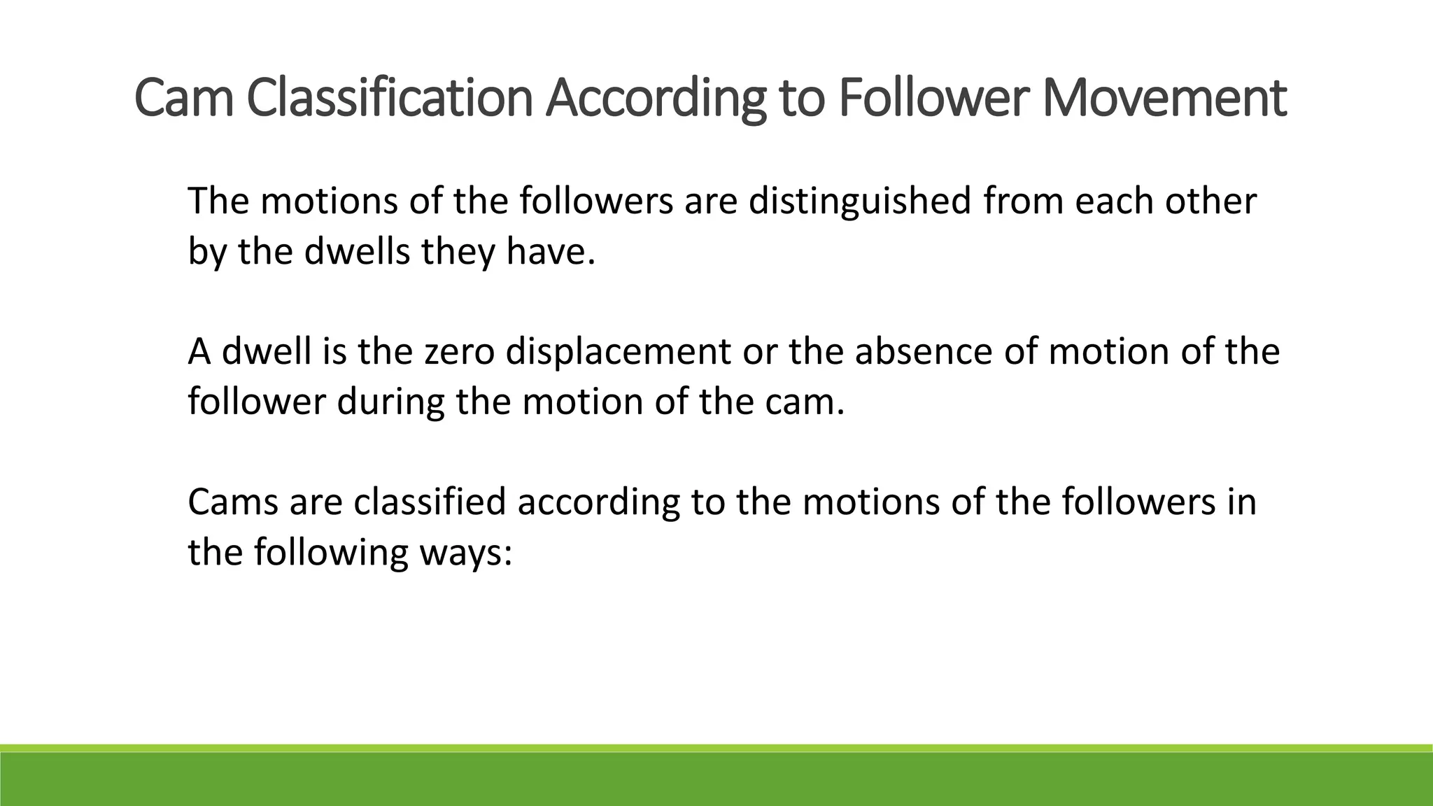 Cam mechanism and flexible drives | PDF