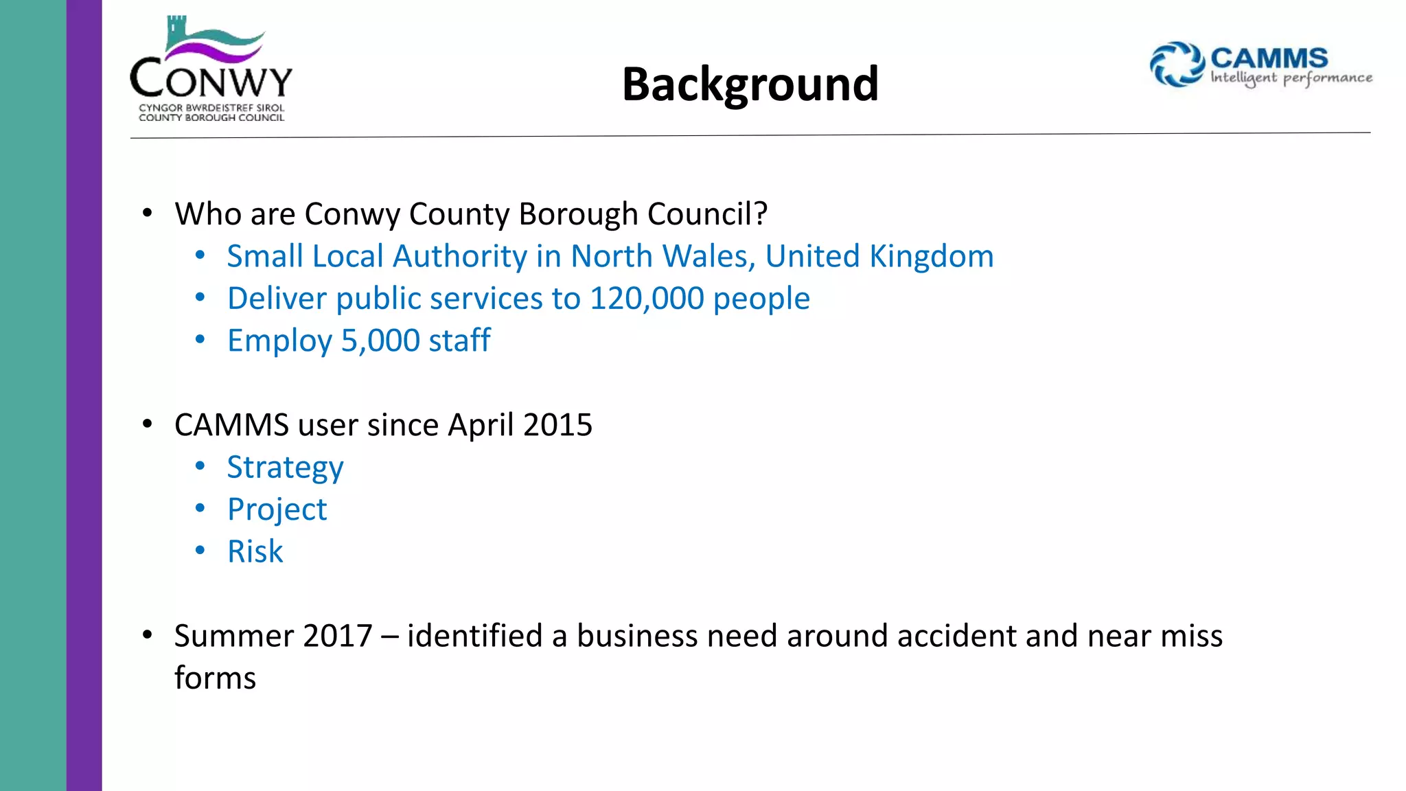 CAMMS' Incident Management Webinar | PPT