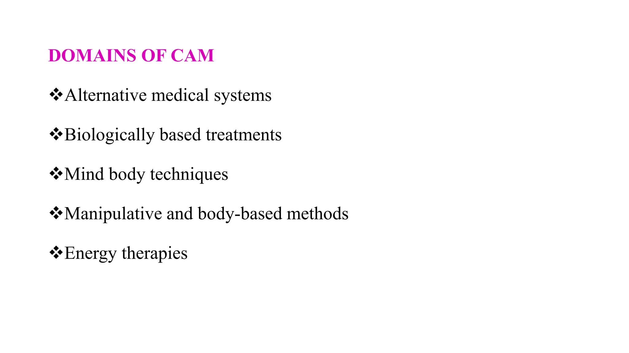 alternative and complimentary system of medicines | PPTX