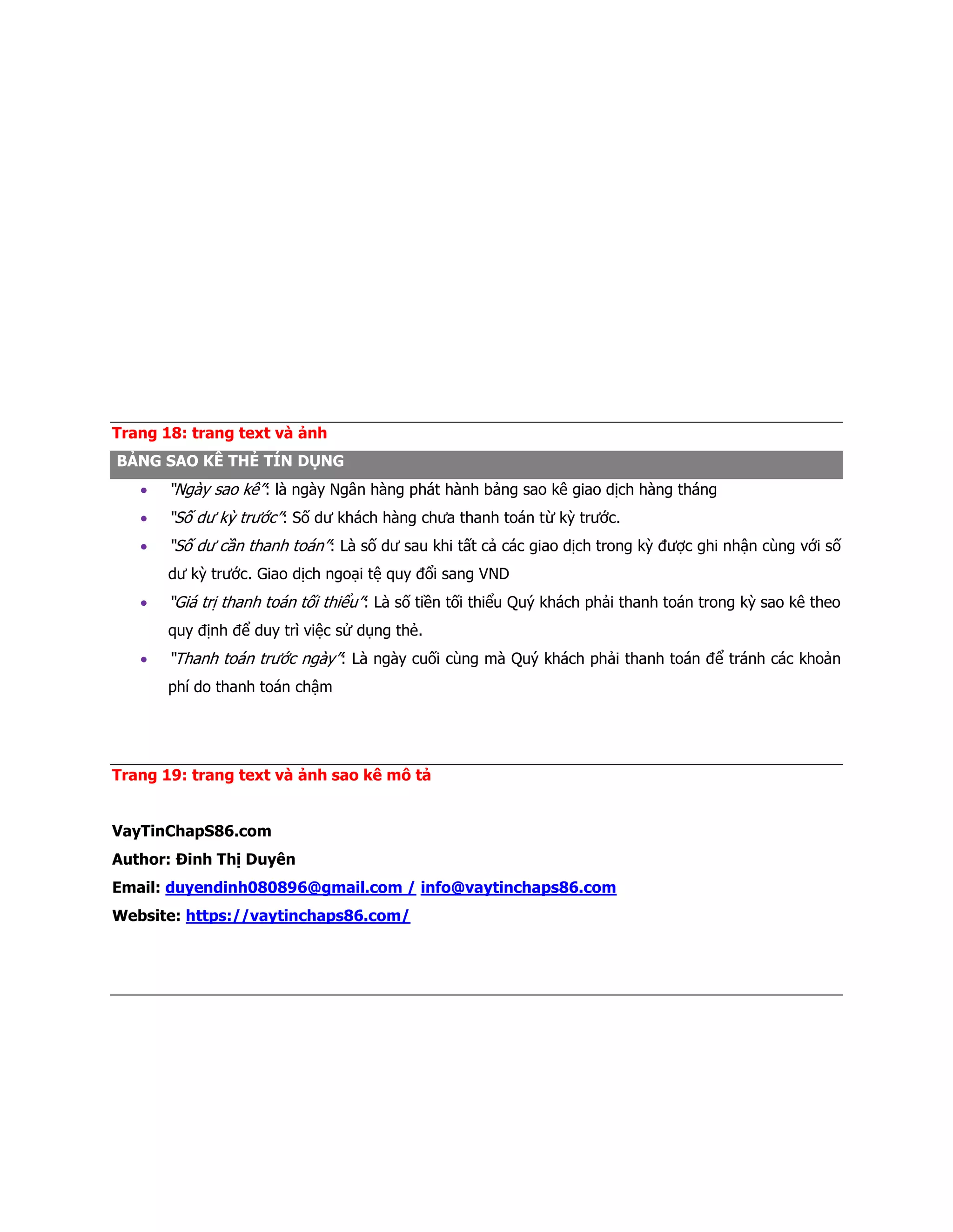 CẨM NANG THẺ TPBANK VISA SIGNATURE | DOCX