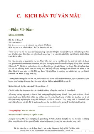 Cẩm Nang Tư Vấn Báo Cáo Sinh Trắc Vân Tay (P2) | PDF