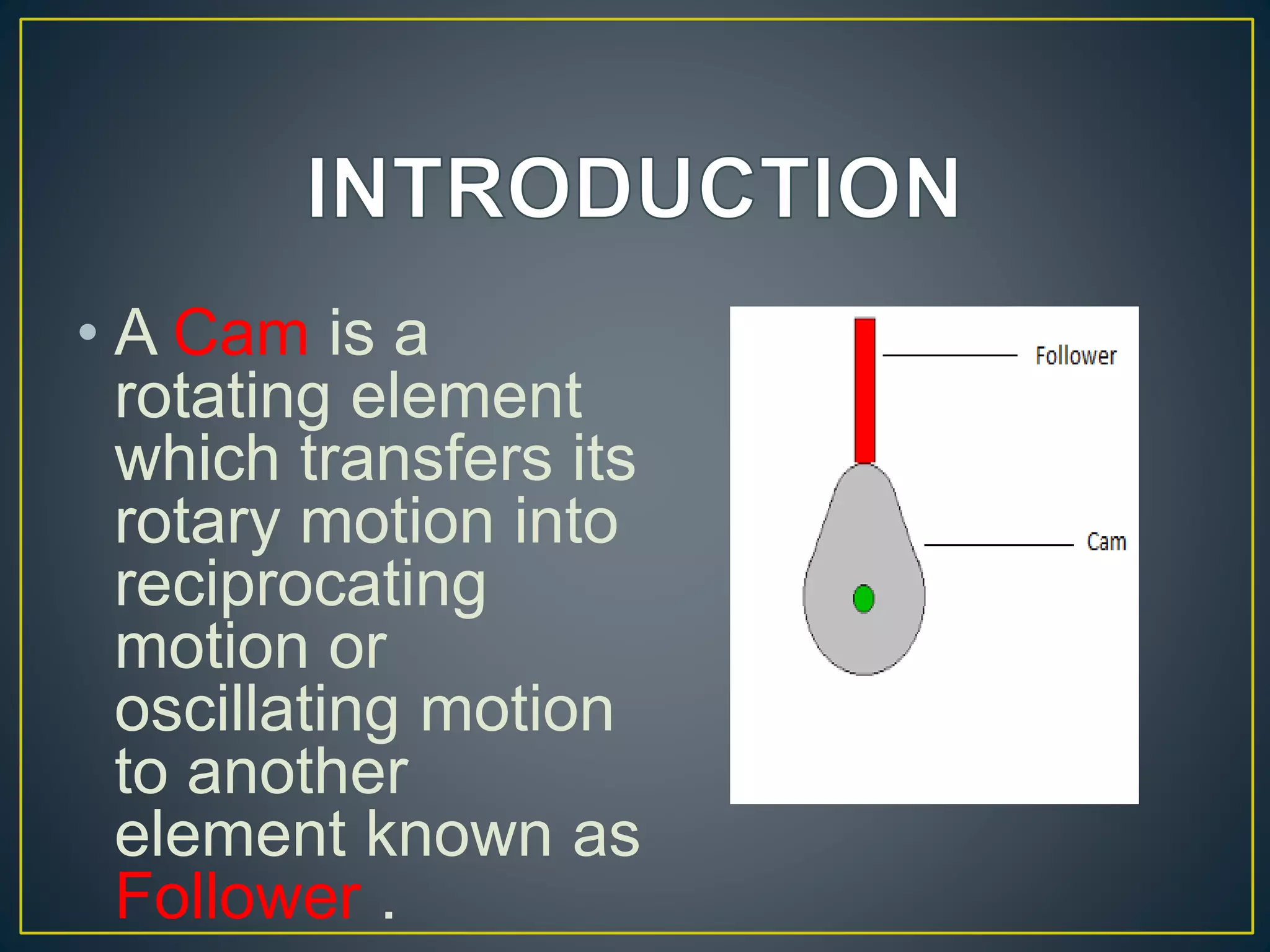 CAM AND FOLLOWER | PPTX